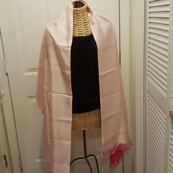 Echo | Accessories | Silk Wrap Scarf Echo Made In Japan 8 X 21 | Poshmark